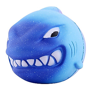 Anboor 5.5 Inches Squishies Shark Galaxy Jumbo Kawaii Super Soft Slow Rising Scented Animal Big Squishies Stress Relief Kid Toys