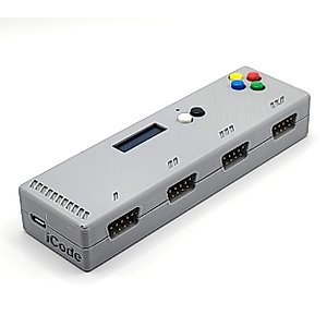 Retro USB Adapter for Atari Joysticks and Paddles - 4 Port/Players