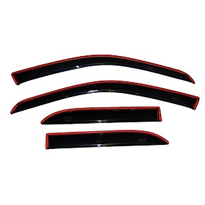 Auto Ventshade [AVS] In-Channel Ventvisor / Rain Guards | Smoke Color, 4 pc | 194751 | Fits 1996 - 2002 Toyota 4Runner