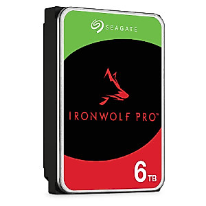 Seagate IronWolf Pro ST6000NT001 Internal Hard Drive 3.5" 6000 GB