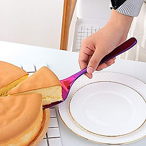 Buyer Star Cake Shovel Knife Sets, 304 Stainless Steel Gold Spatula Baking Tool Cake Shovel For Pie/Pizza/Cheese
