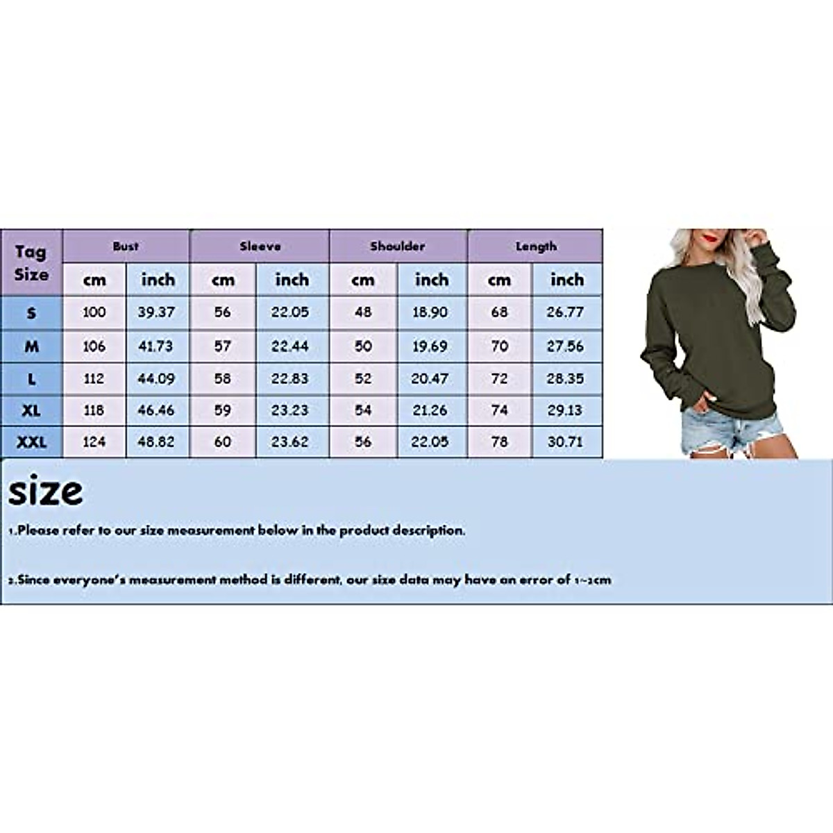 Miekld Oversized Sweatshirt for Women Women Neck Sweatshirt Long halloween shirts for women my open orders oversized t shirts western tops for women womens crewneck tshirt under 2 dollars