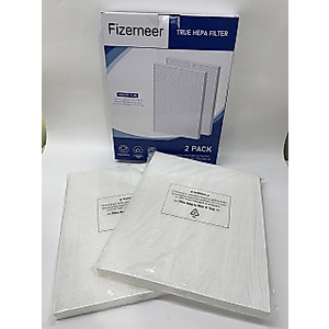 Fizerneer D360 Ture HEPA Replacement Filter Compatible with Winix D360 Air Purifier, Item Number 1712-0101-02, 2 Ture HEPA Filter Only
