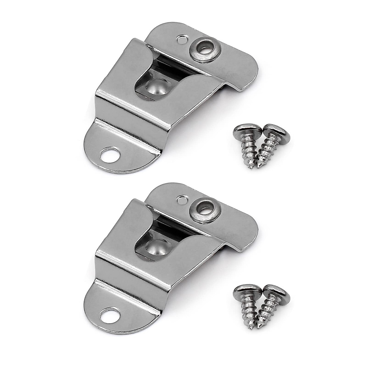 HLN9073 Microphone Hang-Up Clip Compatible for CB Motorola Walkie Talkie with Screw 2pack