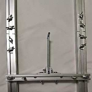 9 FT Rail Mill Guide System 3 Crossbar Kits Work with Chainsaw Mill