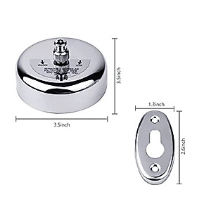 Fivean Retractable Clothesline, 304 Stainless Steel Clothes Line Dryer with Heavy Duty Adjustable Stainless Steel Rope String for Hanging Drying Bathroom, Laundry, Hotel, Indoor & Outdoor