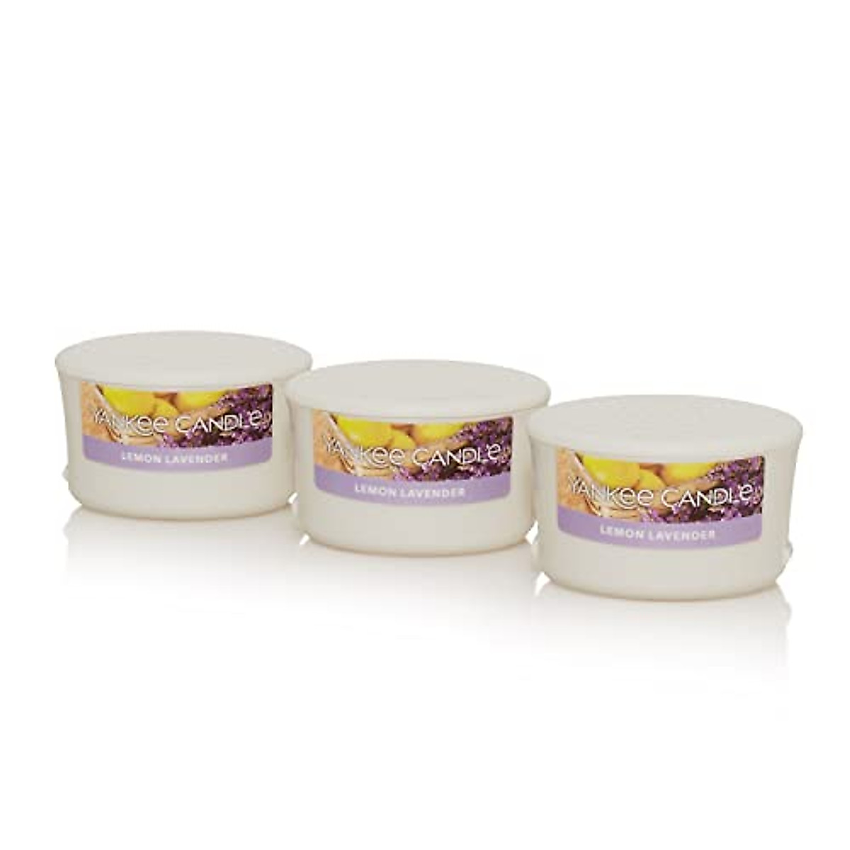 Yankee Candle Lemon Lavender ScentLight Refill 3-Pack, Purple