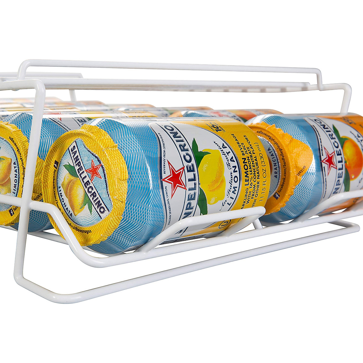 Kennedy International Double Wide Can Dispenser for Refrigerator, Counter Top & Outdoor Use