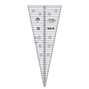 Creative Grids 22.5 Degree Triangle Quilt Ruler - CGREU3