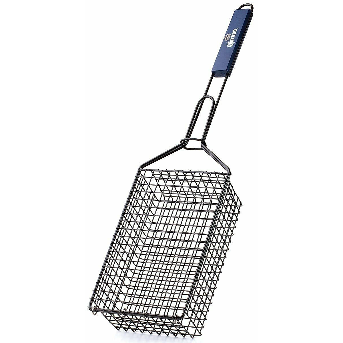 Corona BBQ Charcoal Grill Accessories - Grilling Basket with Locking Grill Handle For Veggetables, Chicken, Meats And Fish for Outdoor/ Indoor BBQ Set Tools