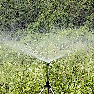 Yahpetes 9 Pcs Garden Misting Nozzles 1/2" Adjustable Garden Lawn Water Spray Misting Nozzle 360-rotating Agricultural Lawn Watering atomizing Greenhouse Spray Irrigation atomizing Micro Sprinkler