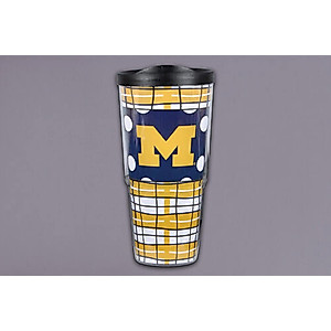 Magnolia Lane 71704 MI 24 Oz Tumbler W/Lid, Multicolor