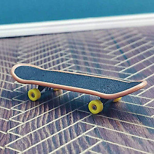 QKILL 17 in 1 Fingerboard Ramps Set Finger Toys with Ramp/Mini Finger Skateboards Finger Mini Bikes/Swing Board with Replacement Wheels and Tools (Gray Ramp Kit)