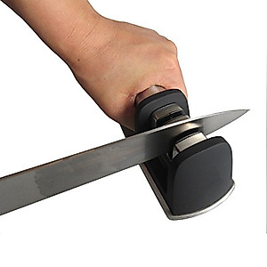 Harpow 2 stages Kitchen knife sharpener Knives Scissors Blade Sharp Tool