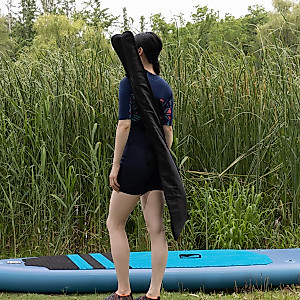 HEYTUR Durable Kayak Paddle Bag for 2-Piece Adjustable Kayak Paddles (2-Piece 51in)