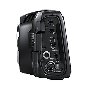 Blackmagic Design Pocket Cinema Camera 6K G2 (CINECAMPOCHDEF6K2) Power Bundle – Includes Two (2) Additional NP-F570 Batteries, Dual Battery Charger, and SolidSignal Microfiber Cloth