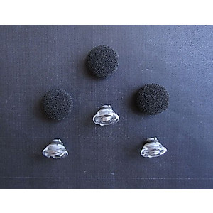 3pcs Medium (M) Size Eartips Compatible with Plantronics Voyager Legend and Legend UC Wireless Headset Ear Gel Bud Tip Gels Buds Tips Eargel Earbud Eartip Eargels Earbuds