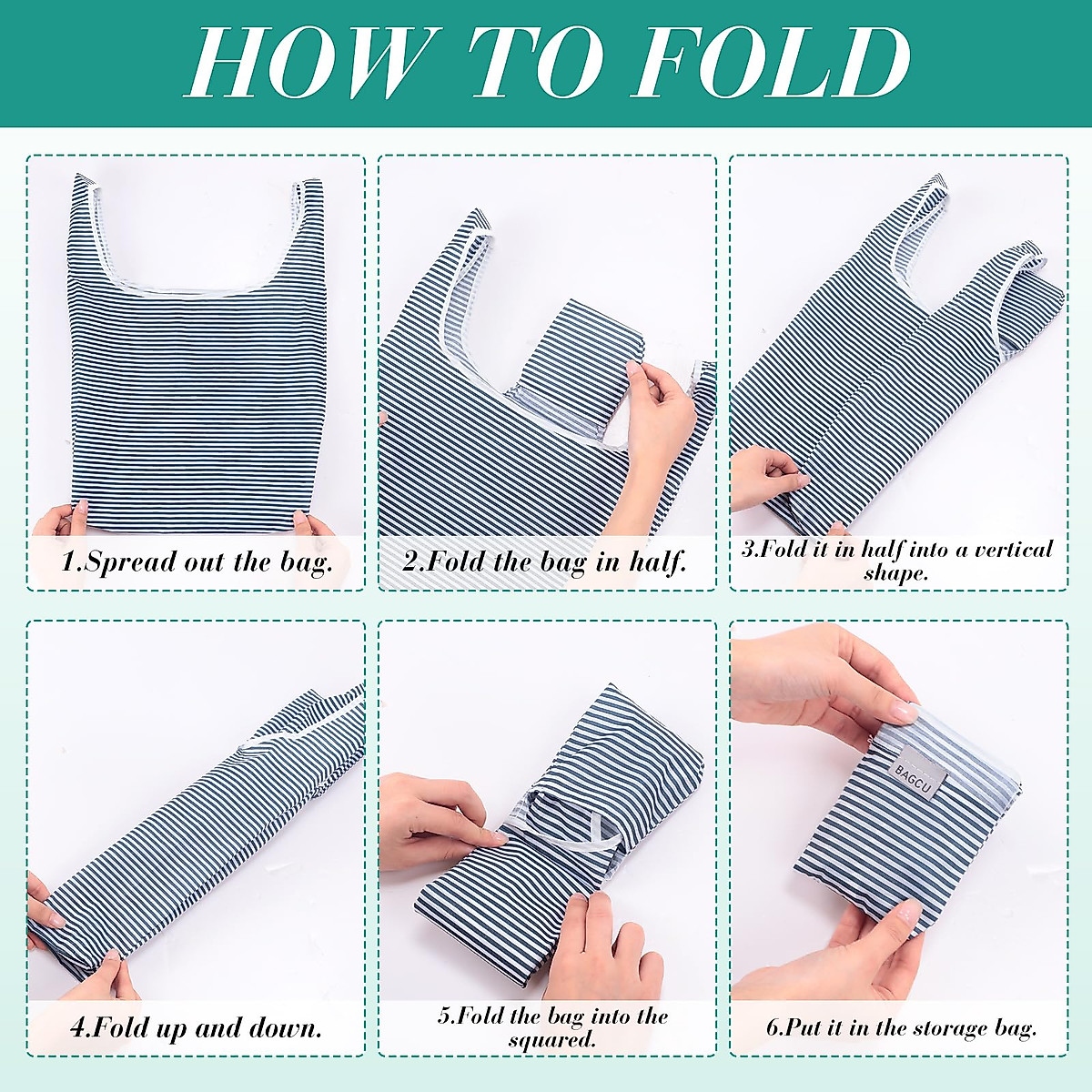 Paterr 30 Pack Mixed Color Reusable Shopping Grocery Bags Foldable Grocery Bags with Handle Kitchen Machine Washable Reusable Bags Heavy Duty Strong Capacity Tote Bag with Pouch for Home, 6 Styles