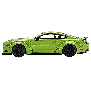 LB-Works Grabber Lime Green Imagine All The People Living Life in Peace Ltd Ed to 3000 pcs 1/64 Diecast Model Car by True Scale Miniatures MGT00426