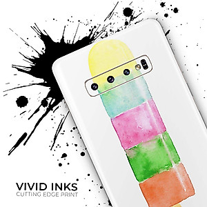 DesignSkinz Summer Mode Ice Cream V1 Protective Vinyl Decal Wrap Skin Cover Compatible with The Samsung Galaxy S20 (Screen Trim & Back Glass Skin)