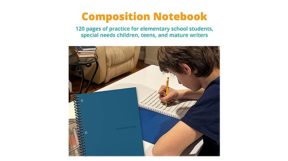 Channie's Youth Composition Notebook for Handwriting Improvement