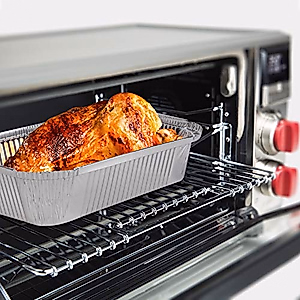 5LB Foil Pan with Lid 10.5x7.5x2.5” Large Aluminum tin Pans with Covers Disposable Food containers Great for Baking Cooking Heating Storing Prepping Food by lsshao