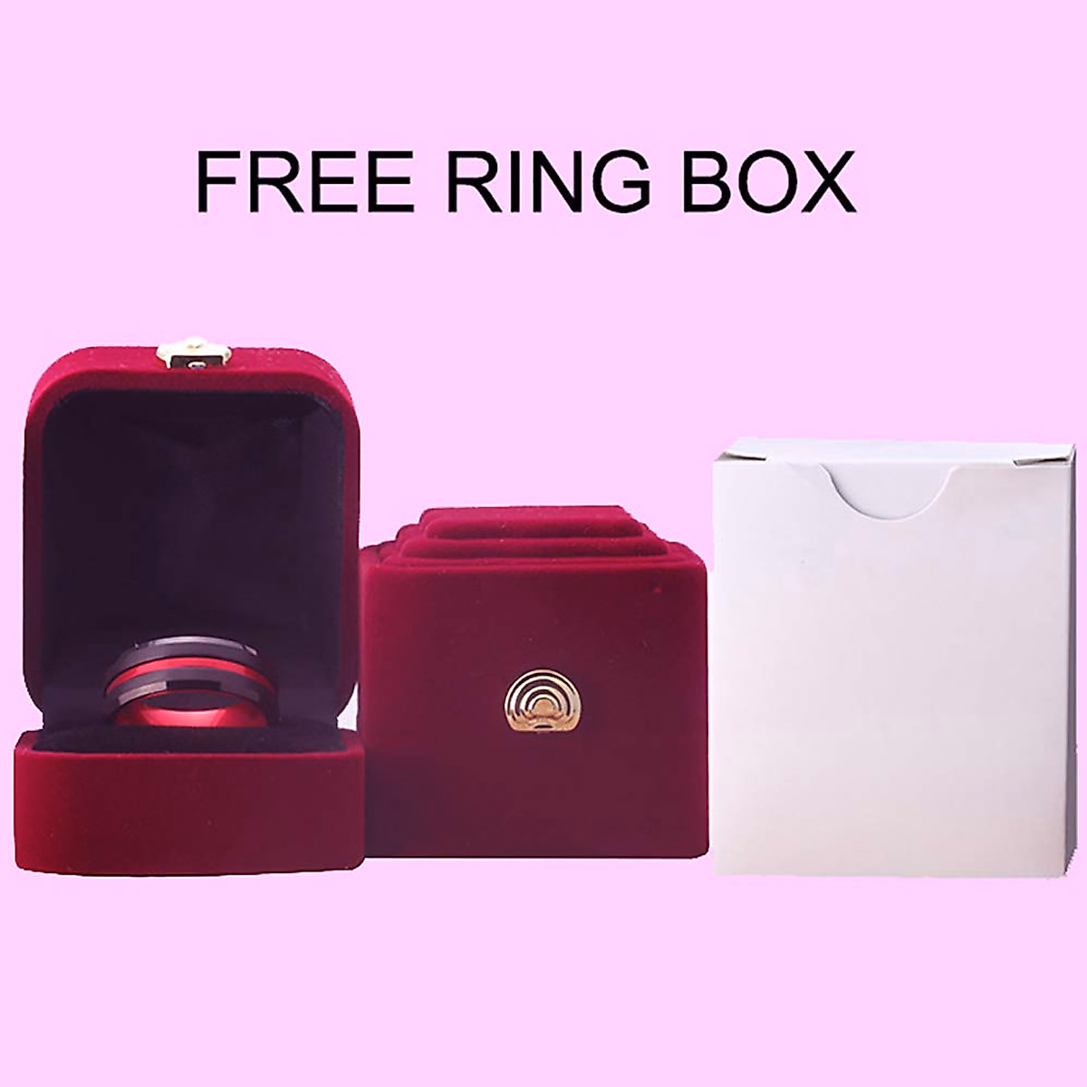 CLOUD DANCER Sports Ring -Symbology Baseball Engraved Ring 8mm Gold Domed Tungsten Carbide Ring Wedding Ring and Engagement ring-Free Engraving Inside (10.5)