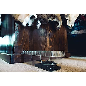 DoomBox™ Clear Enclosed Mouse Trap | Keeps The Mess with The Mouse | Patented Click-It™ Closure Technology | Safe for Kids & Pets | Certified Child Resistant | Made in USA (5) (Clear)