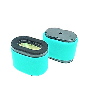 MOWFILL 2 Pack 498596 Air Filter Replace for Briggs Stratton 5059 690610 697029 OEM Air Cleaner Cartridge with 273356 Pre Filter Fits Lawn Mower Air Cleaner Element