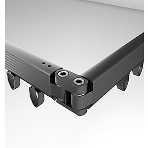 KIMCHUL Clothes Drying Rack,Wall Mounted Clothes Hanger Rack,Space-Saver, Retractable Laundry Drying Rack,Collapsible, for Laundry,Balcony, Mudroom, Bedroom (Black, Tri-Fold)