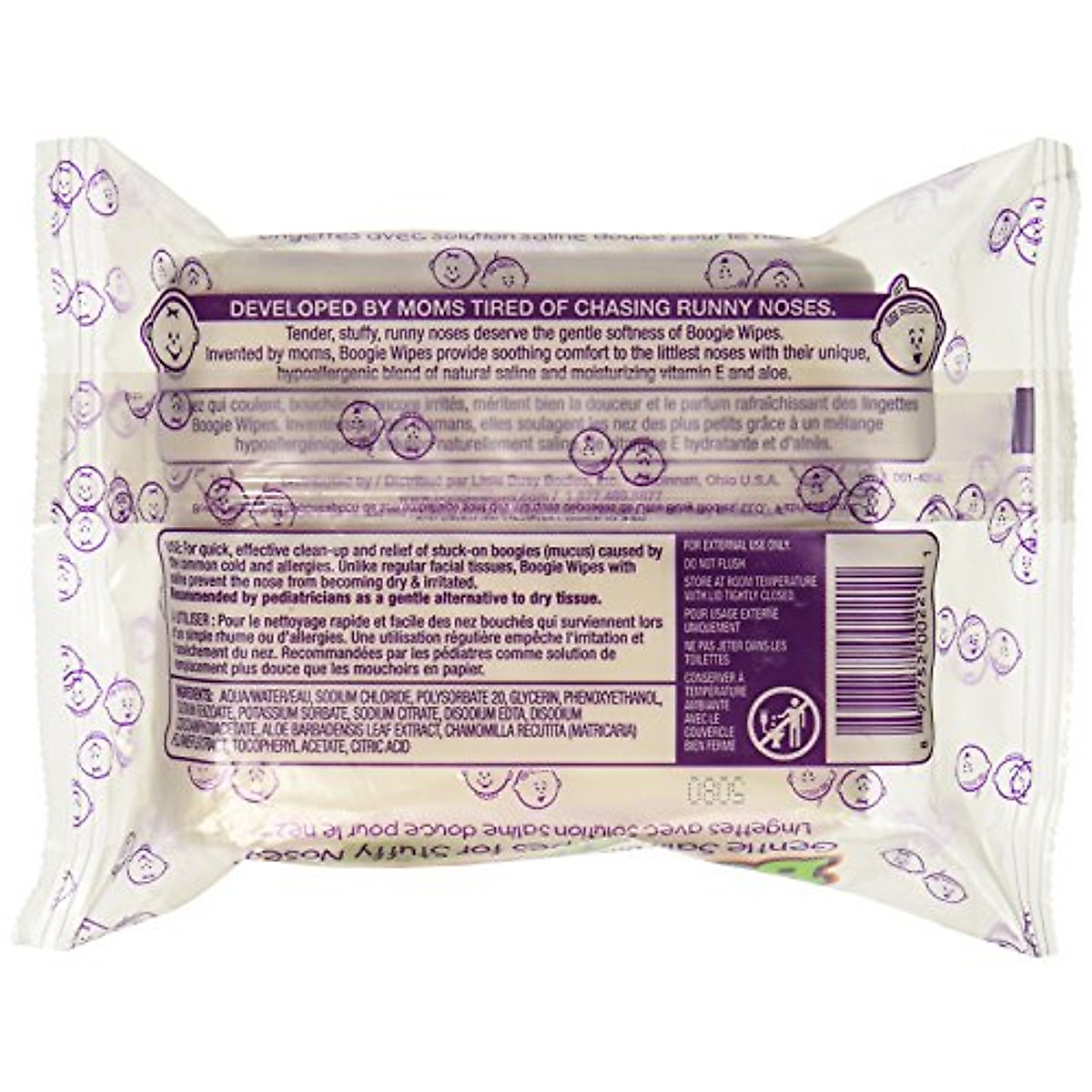 Boogie Wipes Unscented Boogie Wipes Unscented, 30 Count