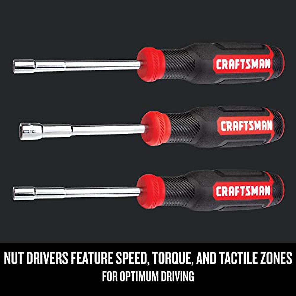 CRAFTSMAN Mechanics Tool Set, SAE and Metric, 1/2, 1/4, and 3/8 Drive Sizes, 298-Piece (CMMT12039)