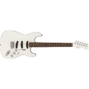 Fender Aerodyne Special Stratocaster Electric Guitar, with 2-Year Warranty, Bright White, Rosewood Fingerboard