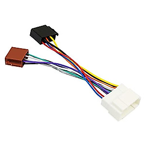 for Honda ISO Radio Stereo Harness Adapter, Aftermarket Radio Wiring Harness Compatible with Honda Accord Civic CRV Insight Suzuki