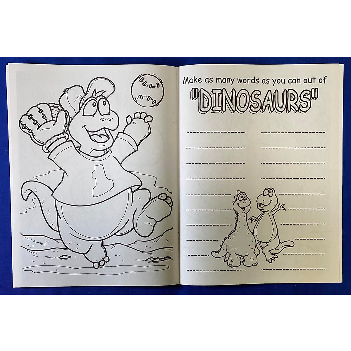 ZOCO - Let's Color - Coloring Books (25 Bulk Pack, Without Crayons) - Goodie Bag,Stocking Stuffers - Party Favors - Games, Puzzles, Fun Activities for Kids