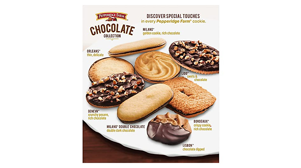 Pepperidge Farm Chocolate Collection - 7 Gourmet Cookies for Any Occasion