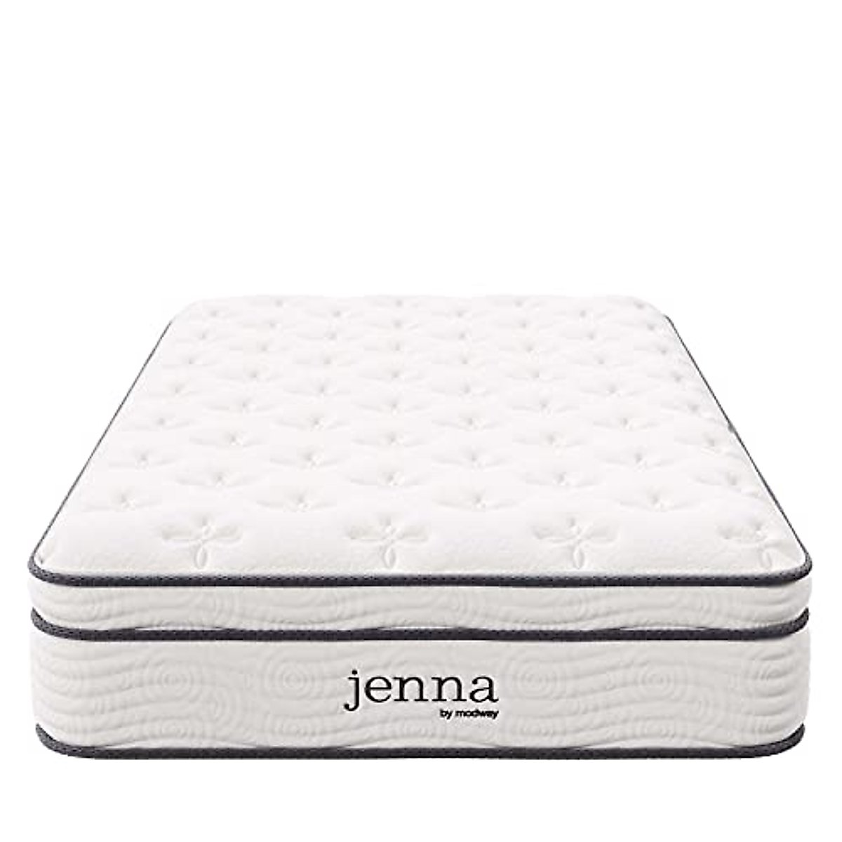Modway Jenna 10” Innerspring and Memory Foam Twin Mattress With Individually Encased Coils