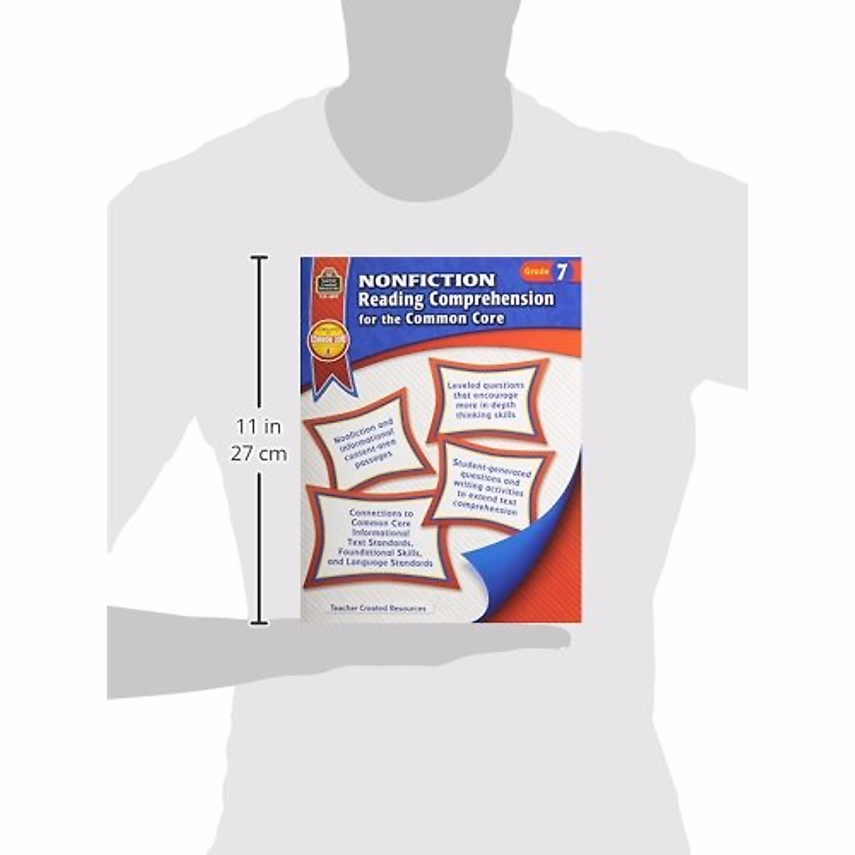 Teacher Created Resources Nonfiction Reading Comprehension for the Common Core Book, Grade 7