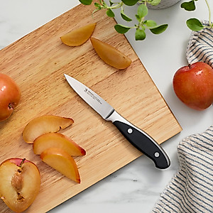 HENCKELS Forged Synergy Paring Knife, 3-inch, Black/Stainless Steel