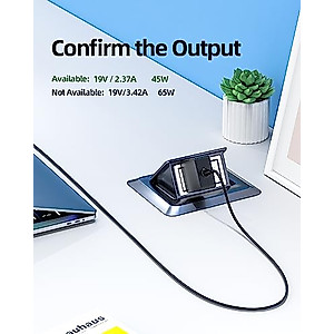 Portable 7.5Ft Charger Fit for Acer Spin 5 SP513-51 SP513-52N Spin 1 3 SP315-51 SP111-31 SP111-31N SP111-32N SP113-31 Swift 3 5 SF514-51 SF314-51 N16W2 SF313-51 Laptop AC Adapter Power Supply Cord