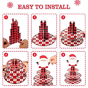 Christmas Money Holder for Cash Gift, Christmas Gifts Money Box Cash Cake for Christmas Gift Xmas Money Gift (Santa Claus)