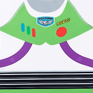 Disney Pixar Toy Story Buzz Lightyear Toddler Boys Rash Guard and Swim Trunks Outfit Set 2T