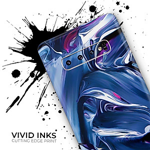 DesignSkinz Blurred Abstract Flow V37 Protective Vinyl Decal Wrap Skin Cover Compatible with The Samsung Galaxy S20 (Screen Trim & Back Glass Skin)