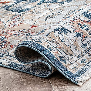 nuLOOM Kara Vintage Area Rug, 5' 3" x 7' 3", Grey