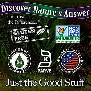 Nature's Answer Goldenseal Root | Herbal Supplement | Supports A Healthy Immune System | Gluten-Free & Alcohol-Free 1oz