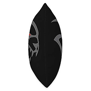 Dodge Hellcat Logo Throw Pillow, 16x16, Multicolor