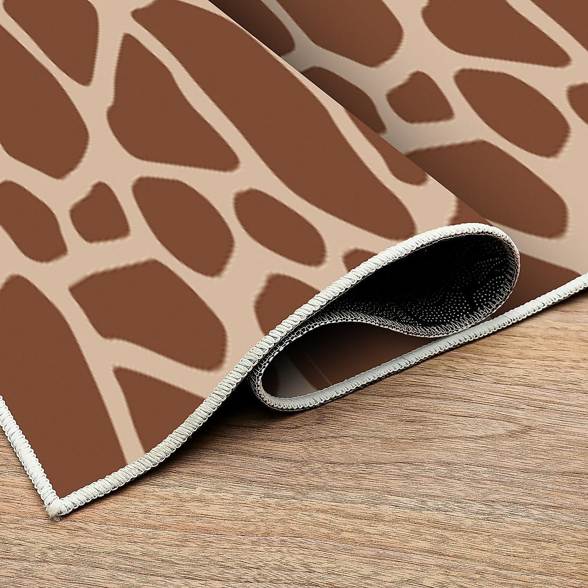 TUOJINRUIDA Stripe Patterned Indoor Runner Rug 2' x 12' 60 x 360 cm Non-Slip Washable Ideal for Hallway, Kitchen, Entryway, Living Room & Bedroom