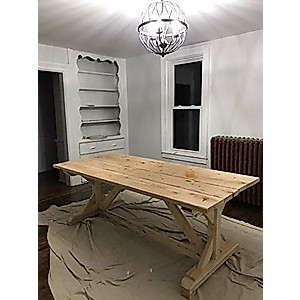 Farmhouse Style Dining Room Table - Benches sold separately - Various sizes available