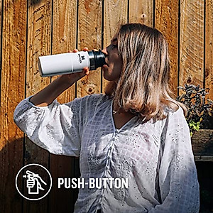 STANLEY Trigger Action Travel Mug 0.35L - Keeps Hot For 5 Hours - BPA-Free - Thermal Mug For Hot Drinks - Leakproof Reusable Coffee Cup - Dishwasher Safe - Polar