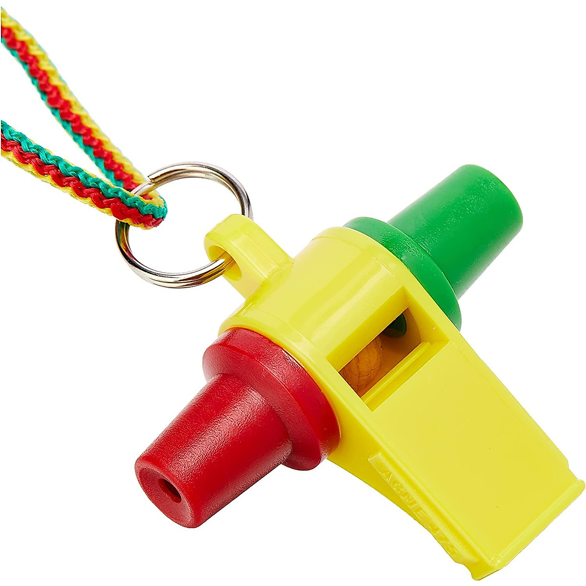 (3 Pack) Acme Model 444 Plastic Samba Carnival Whistle